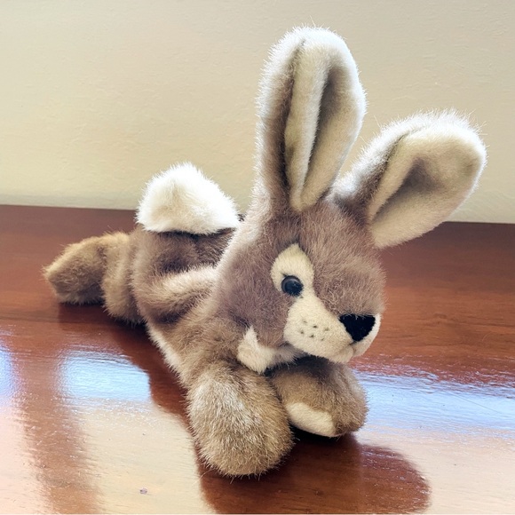 Vintage | Toys | Vintage 9s Aa Plush Cottontail Rabbit Bunny Realistic ...